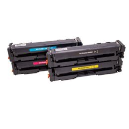 ABC Tonerkartusche, (Kompatibles Set 4x Toner für HP 207X (Schwarz