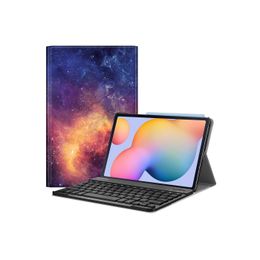 Fintie Tablet-Hülle Tastatur Hülle für Samsung Galaxy Tab S6 Lite 10.4 2022/2020 SM-P610/P613/P615/P619