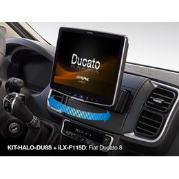 Alpine iLX-F115DU8S Autoradio mit schwenkbarem Autoradio