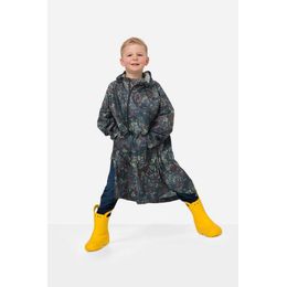 Laurasøn Funktionsjacke Kinder-Funktions-Regencape Unisex Print Kapuze