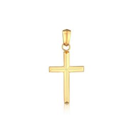 Kuzzoi Kettenanhänger Kreuz Modern 925 Silber