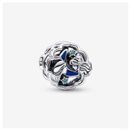 Pandora Charm-Einhänger Disney 792349C01 Charm Aladdin Prinzessin Jasmin & Genie Glow Silber