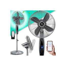 Kesser Standventilator, Standventilator Metall mit Fernbedienung APP Funktion Wifi