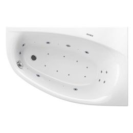 SPAVIDA® Whirlpool-Badewanne Kameleon Whirlsystem Excellent 170x110cm 18 Düsen