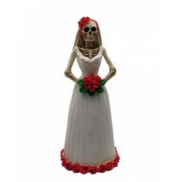 Horror-Shop Dekoobjekt Dia de los Muertos Braut Figur 15 cm Polyresin