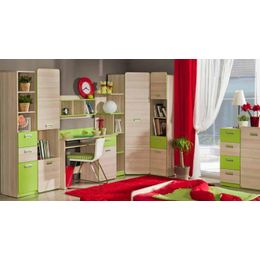 JVmoebel Kinderbett, Bett + Matratze Kinder Jugend Zimmer Betten Holz Schlafzimmer