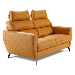 JVmoebel Wohnzimmer-Set, Leder Design Couch Polster Sitz 2+1 Garnituren Kunstleder Garnitur