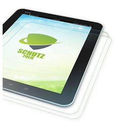 Wigento Tablet-Hülle 2x Displayschutzfolie für Samsung Galaxy Tab 4 7.0 SM-T230 + Poliertuch
