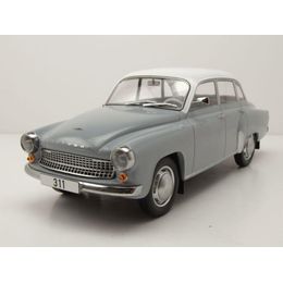 MCG Modellauto Wartburg 311 1959 grau weiß Modellauto 1:18 MCG