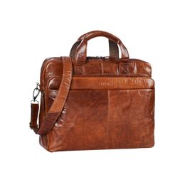 STILORD Laptoptasche "Verus" Vintage Ledertasche groß