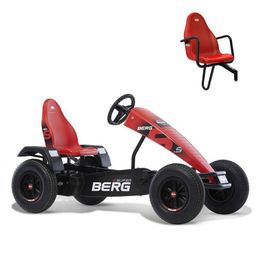 Berg Go-Kart Berg Gokart XL B.Super Red rot BFR-3 mit Gangschaltung inkl. Soziussit