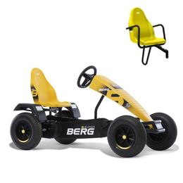 Berg Go-Kart Berg Gokart XL B.Super Yellow gelb BFR-3 mit Gangschaltung inkl. Soziu