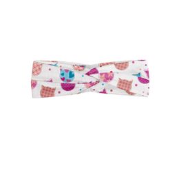 Abakuhaus Stirnband Elastisch und Angenehme alltags accessories Feminin Patterned Kitten Heads