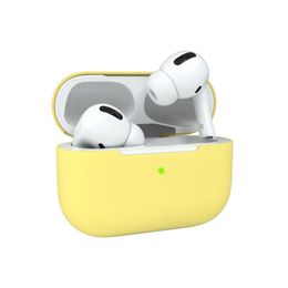 EAZY CASE Kopfhörer-Schutzhülle Silikon Hülle kompatibel mit Apple AirPods Pro