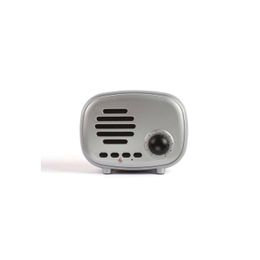 LIVOO LIVOO Lautsprecher Bluetooth FM-Radio Mini-Retro mit Mikro Akku Lautsprecher