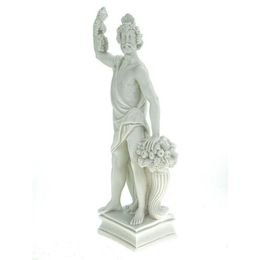 Kremers Schatzkiste Dekofigur Alabaster Deko Figur Dionysos Gott des Weins 25cm
