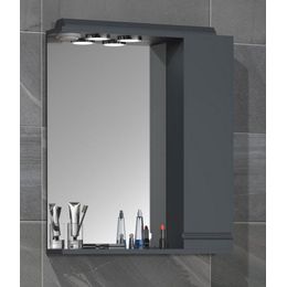Vcm Spiegelschrank Spiegelschrank Bad Spiegel Beleuchtung Silora L (1-St)