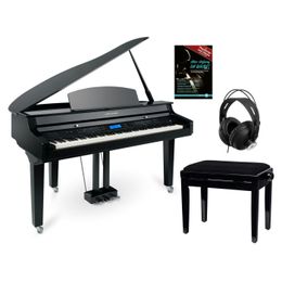 Classic Cantabile Digitalpiano GP-A 810 Digitalflügel Grand Piano Set 88 Tasten mit Hammermechanik (Spar-Set