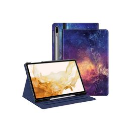 Fintie Tablet-Hülle Hülle für Samsung Galaxy Tab S8 Plus 2022/S7 FE 2021/S7 Plus 2020 12.4 Zoll