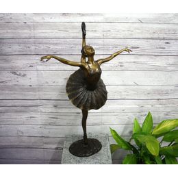 Bronzeskulpturen Skulptur Bronzefigur Ballerina