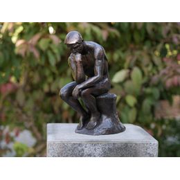 Bronzeskulpturen Skulptur Bronzefigur "Der Denker"