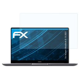 atFoliX Schutzfolie Displayschutz für Huawei MateBook D 15 2021