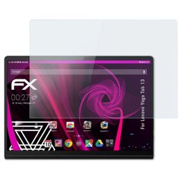 atFoliX Schutzfolie Panzerglasfolie für Lenovo Yoga Tab 13