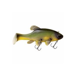 Quantum Kunstköder, Quantum Freak of Nature SwimBait Tench 23cm Green Tench Gummifisch montiert