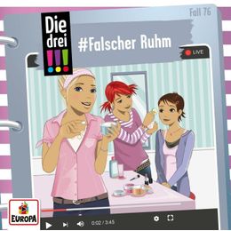 United Soft Media Hörspiel Die drei !!! 76. Falscher Ruhm