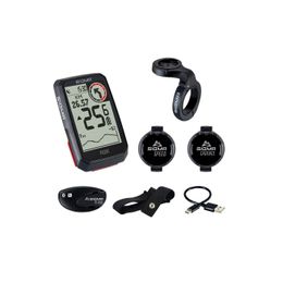 Sigma Sport Fahrradcomputer Rox 4.0 Sensor Set GPS Bike Computer Navi Fahrradtacho Komoot