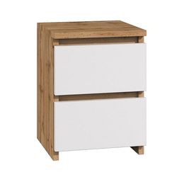 pressiode Nachttisch Kommode mit 2 Schubladen Nachttisch Sideboard Anrichte holz