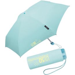 Happy Rain Taschenregenschirm UV-Protect UV50 Ultra Mini Flat mit Sonnenschutz