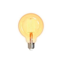 DELTACO SMART HOME LED-Leuchtmittel Smarte LED Lampe E27 Filamentbirne TUYA System 95mm und 5