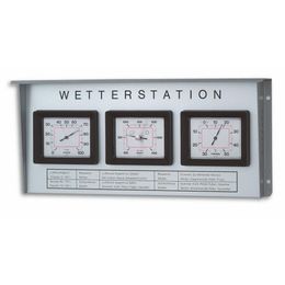 Tfa Dostmann Domatic Aussenwetterstation TFA 20.2019 Alu-Hammerschlag Wetterstation