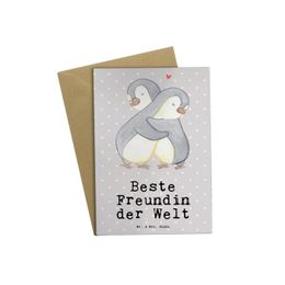Mr. & Mrs. Panda Mr. & Mrs. Panda Grußkarte Pinguin Beste Freundin der Welt