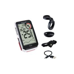 Sigma Sport Fahrradcomputer Rox 4.0 HR Set GPS Bike Computer Navi Fahrradtacho Komoot