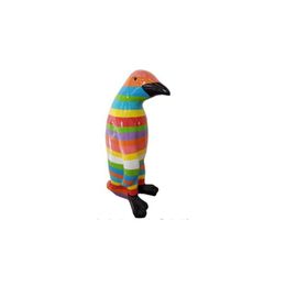 JVmoebel Dekofigur abstrakte pinguin figur figuren statuen moderne bunt bemalt neu 40cm