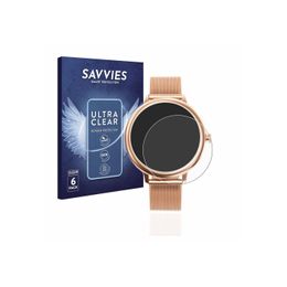 Savvies Schutzfolie für Naixues Women's Smartwatch 1.08" (39mm)