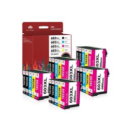 Toner Kingdom für Epson 603 XL druckerpatronen multipack Tintenpatrone (für XP-2100 XP-2105 XP-2150 XP-2155 XP-3100 XP-3105 XP-3150 XP-3155 XP-4100 XP-4105 XP-4150 XP-4155