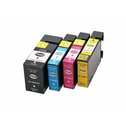 ABC Tintenpatrone (Set 4X Tintenpatrone kompatibel für Canon PGI1500XL (mit Chip)
