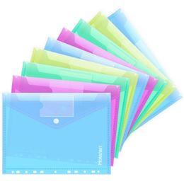 Homewit Dokumententasche 20 x A4 Dokumentenmappe Aufbewahrungstasche in 4 Farben (Set