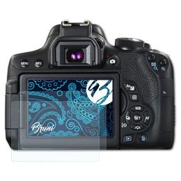 Bruni Schutzfolie Glasklare Displayschutzfolie für Canon EOS 750D