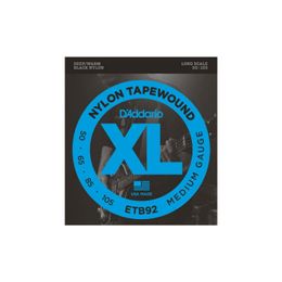 D'Addario Daddario Saiten, (4er Bass XL Tapewound 50-105 50-65-85-105