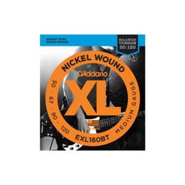 D'Addario Daddario Saiten, (4er Bass XL Balanced 50-120 50-67-90-120