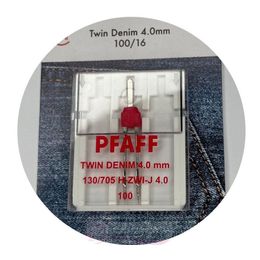PFAFF Nähmaschine Original PFAFF Jeans-Zwillingsnadel Stärke 100/ 4 mm