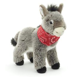 Uni-Toys Kuscheltier Esel mit Halstuch
