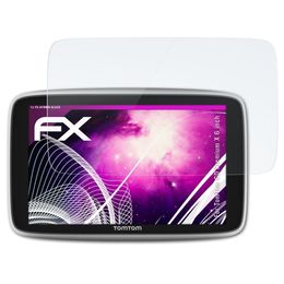 atFoliX Schutzfolie Panzerglasfolie für TomTom GO Premium X 6 inch