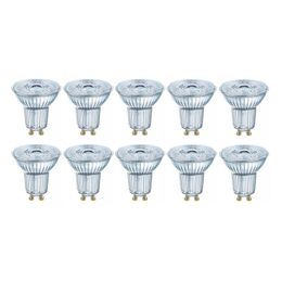 Osram LED-Leuchtmittel 10x Osram LED GU10 PAR16 2