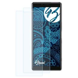 Bruni Schutzfolie Glasklare Displayschutzfolie für Sony Xperia 1