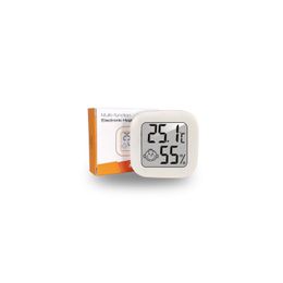 Dedom Raumthermometer Mini Digital Thermometer/Hygrometer Smart Connect mit Smiley-Gesicht